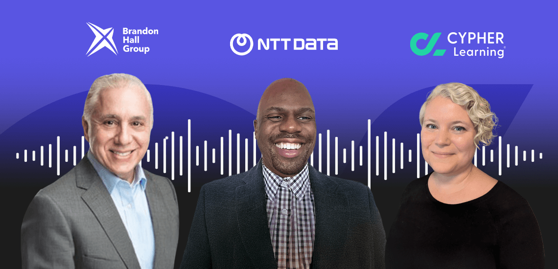 Talking AI learning at scale with NTT DATA and Brandon Hall Group